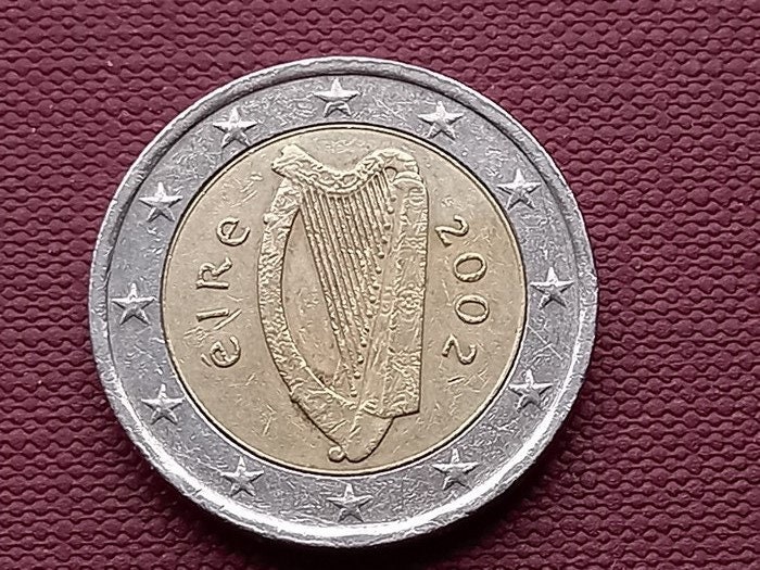2002 Euro Coin Ireland - Etsy