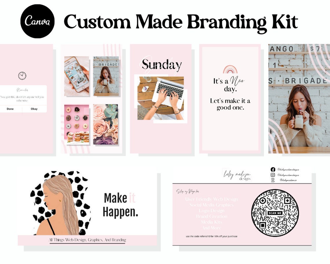 Custom Branding Kit, Custom Logo Design, Website Branding Design, Brand ...