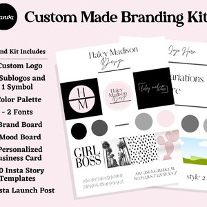 Custom Branding Kit, Custom Logo Design, Website Branding Design, Brand ...