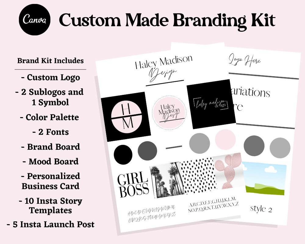 Custom Branding Kit, Custom Logo Design, Website Branding Design, Brand ...