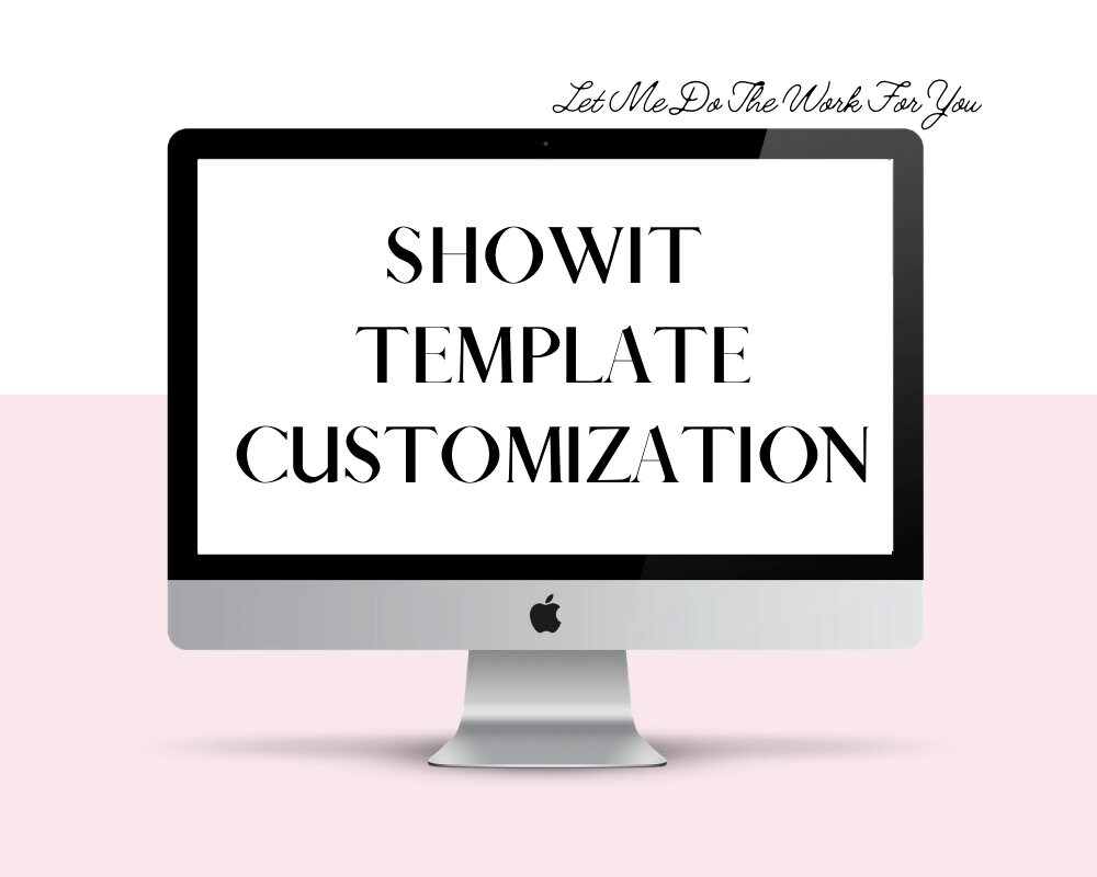 Showit Template Showit Custom Template Customized Website | Etsy