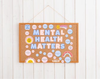 Mental Health Awareness Bulletin Board - Etsy