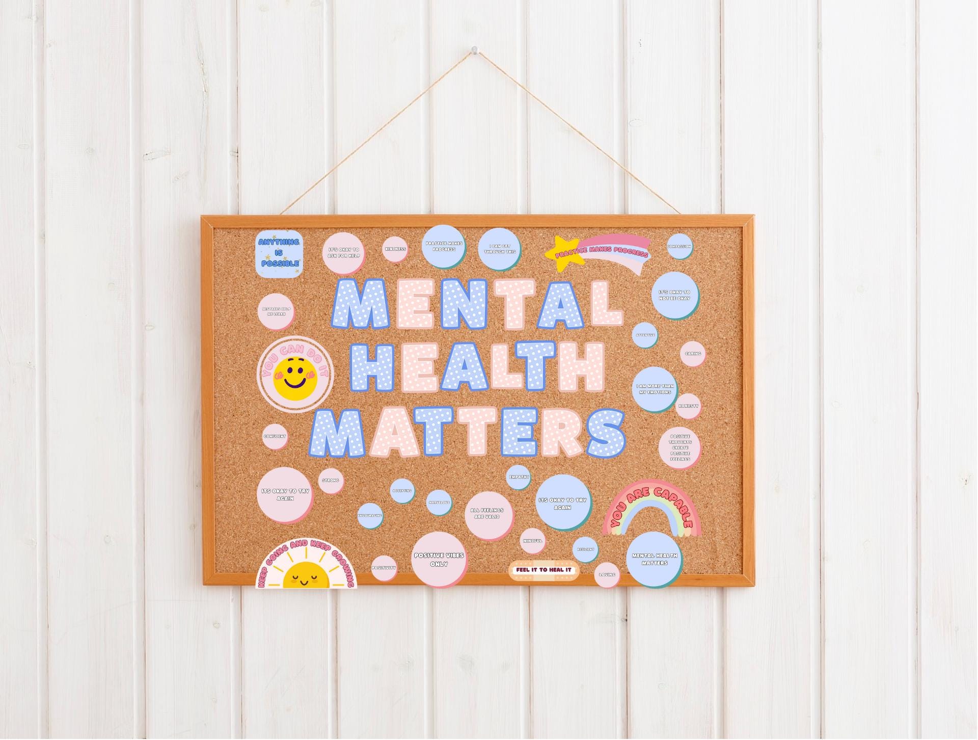 Mental Health Awareness Bulletin Board - Etsy