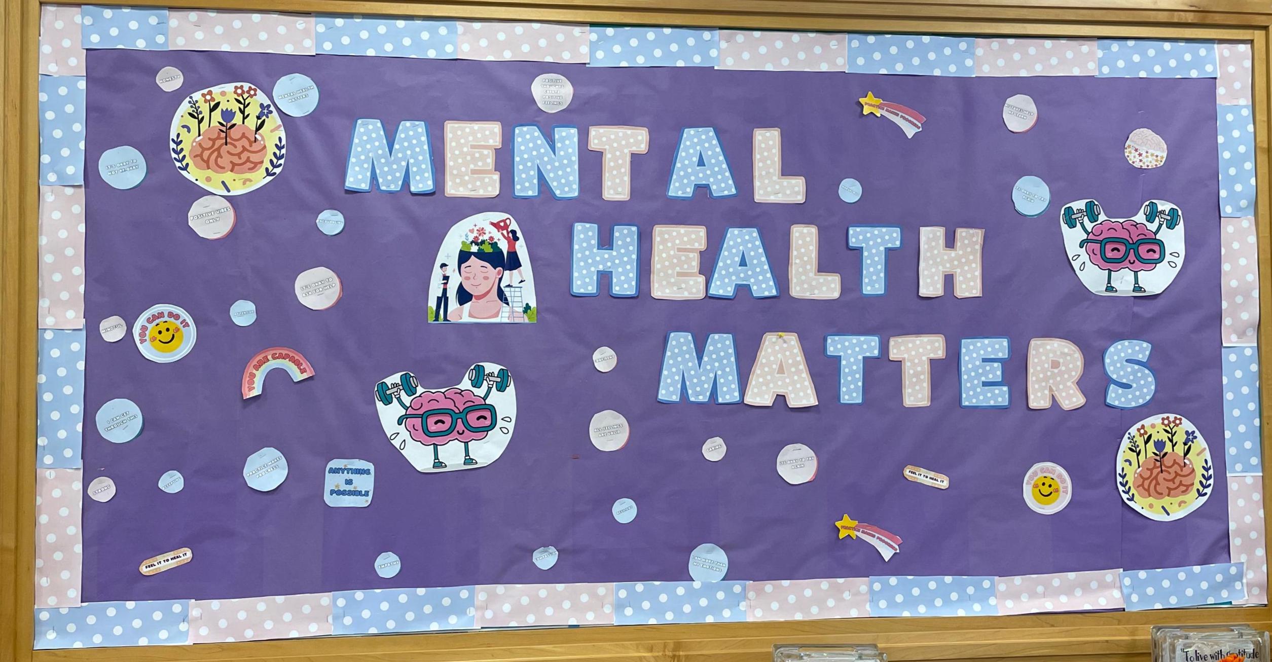 Mental Health Awareness Bulletin Board - Etsy