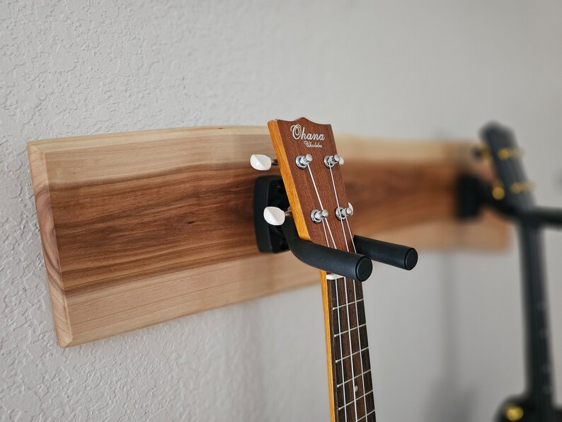 Live Edge Willow Ukulele Wall Mount Hanger - Etsy