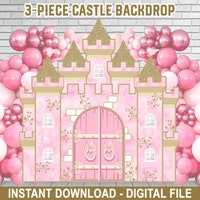 Castle Backdrop - Etsy