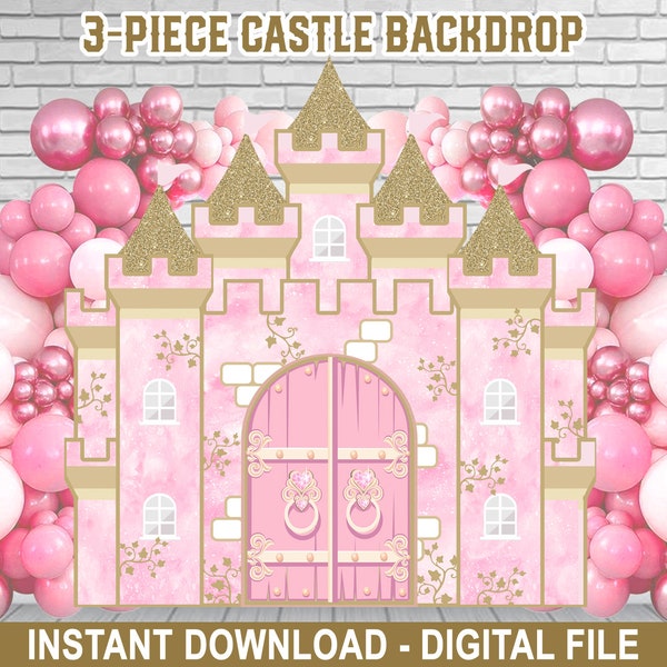 Castle Backdrop - Etsy