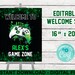 Gaming Party Welcome Sign – Video Game – Gamer – Game on – Editable ...