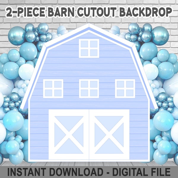 Farm Animal Backdrop - Etsy