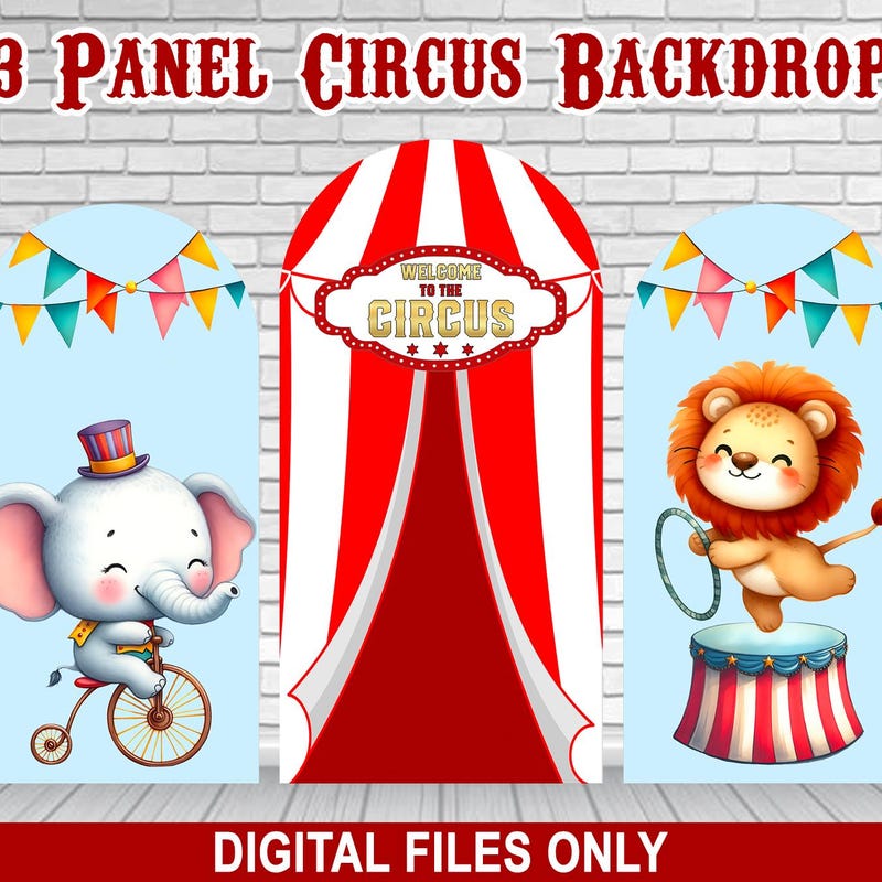 Carnival Backdrop - Etsy