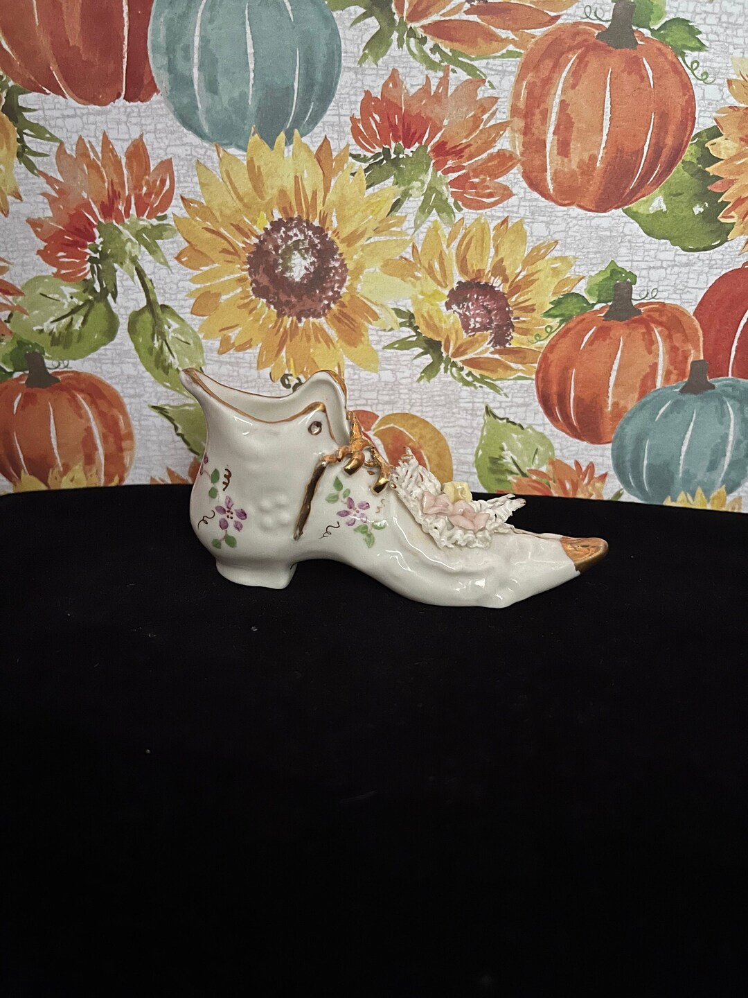 Miniature Porcelain Victorian Style Boot - Etsy