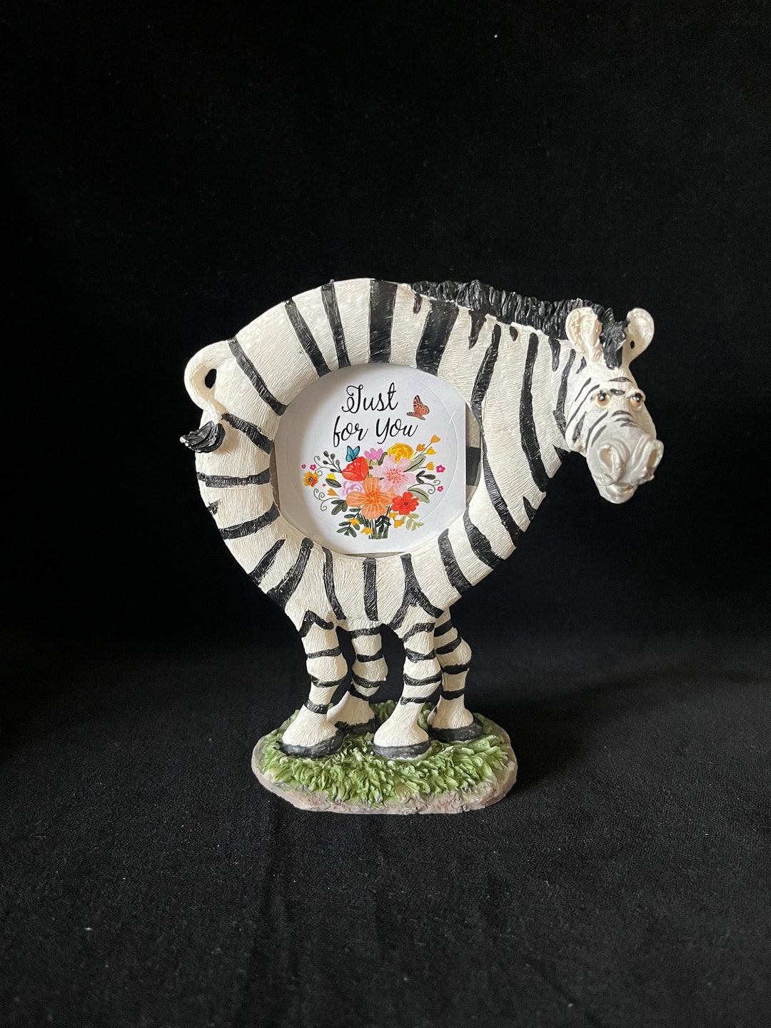 Ceramic 3D Zebra Picture Frame - Etsy