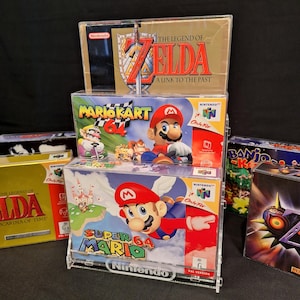 Boxed N64 / SNES Display Shelf - Etsy