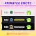 Hype Excited Cute Frog Animated Emote Fun Cheerful Exciting - Etsy