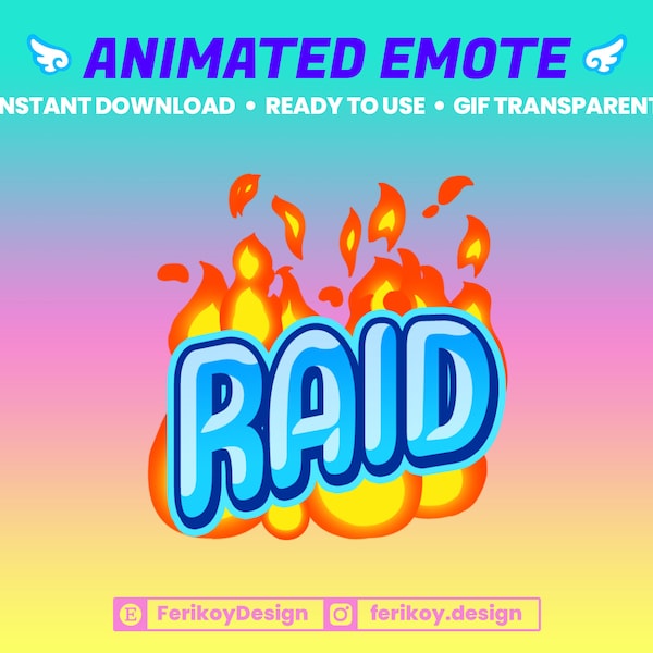 Twitch Raid - Etsy