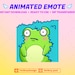 Cute Panda Headbang Slam Animated Emote Hitting Head for Twitch and ...