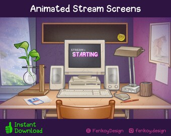 Desk Setup Retro - Etsy