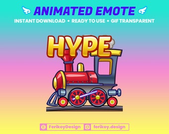 Twitch Hype Emote - Etsy