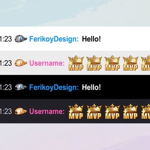 Stream Emotes - MVP the King - Crown | Custom Emotes | Twitch | Discord ...