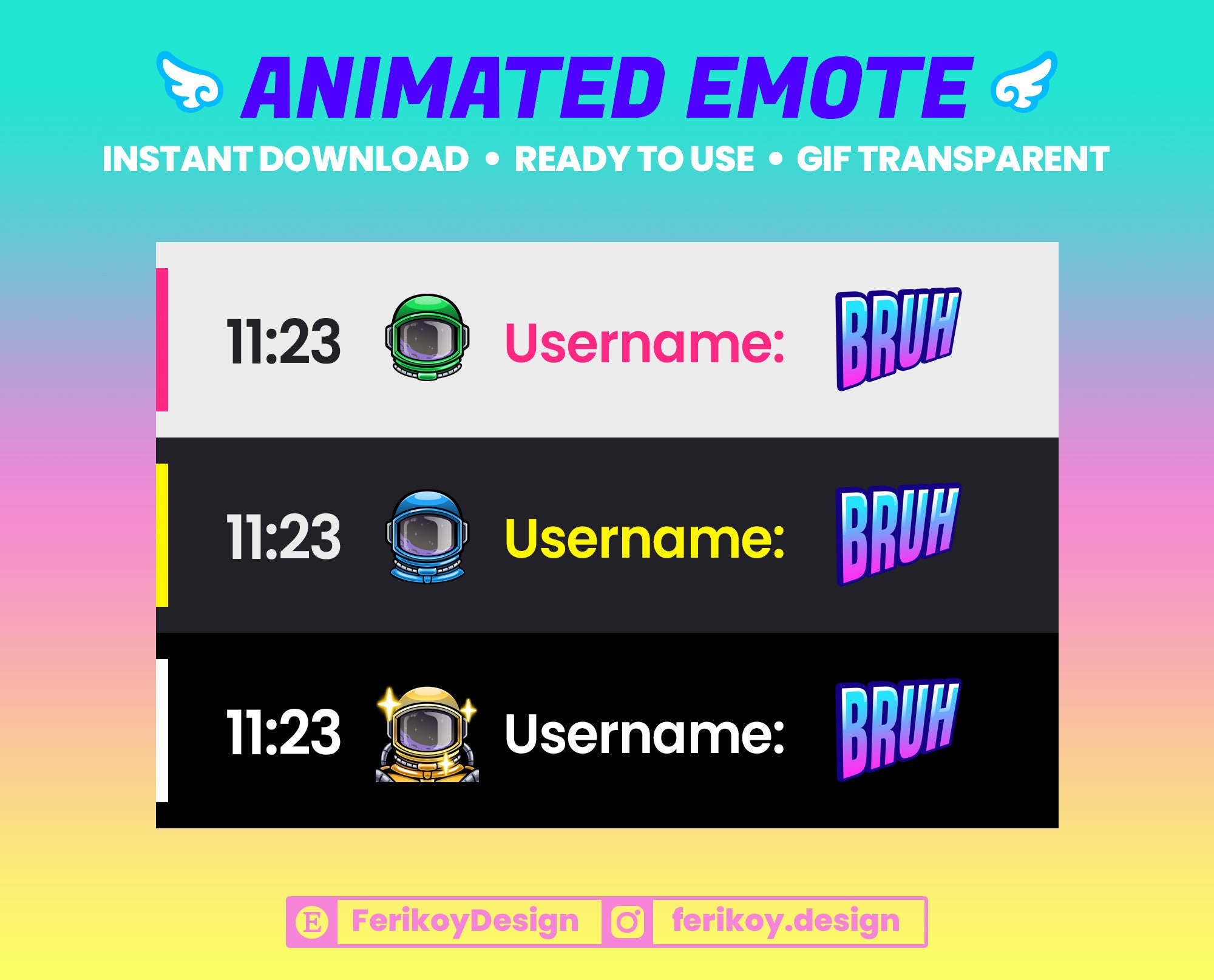 Bruh Animated Twitch Emote Animated Text Emote for Twitch and Discord ...