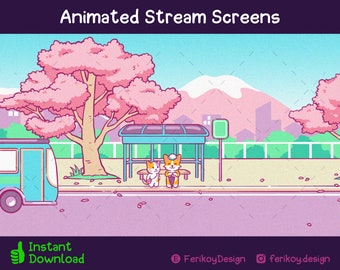 Custom Animated Starting Soon Screen Twitch Overlay Be - Etsy