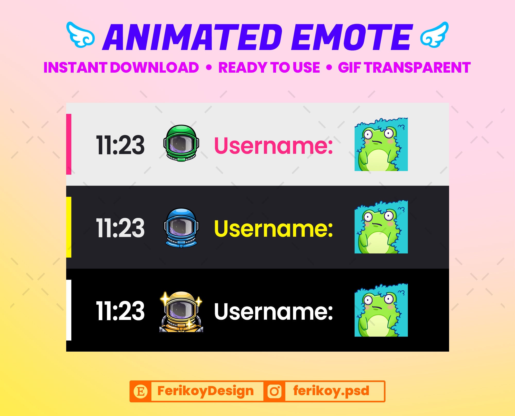 Hiding Bush Cute Frog Animated Emote Lurk Hide Into Bushes for Twitch ...