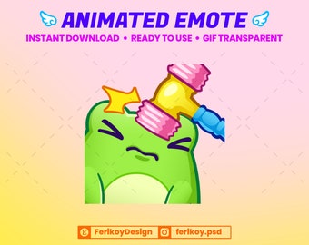 Animated Bonk Emote - Etsy