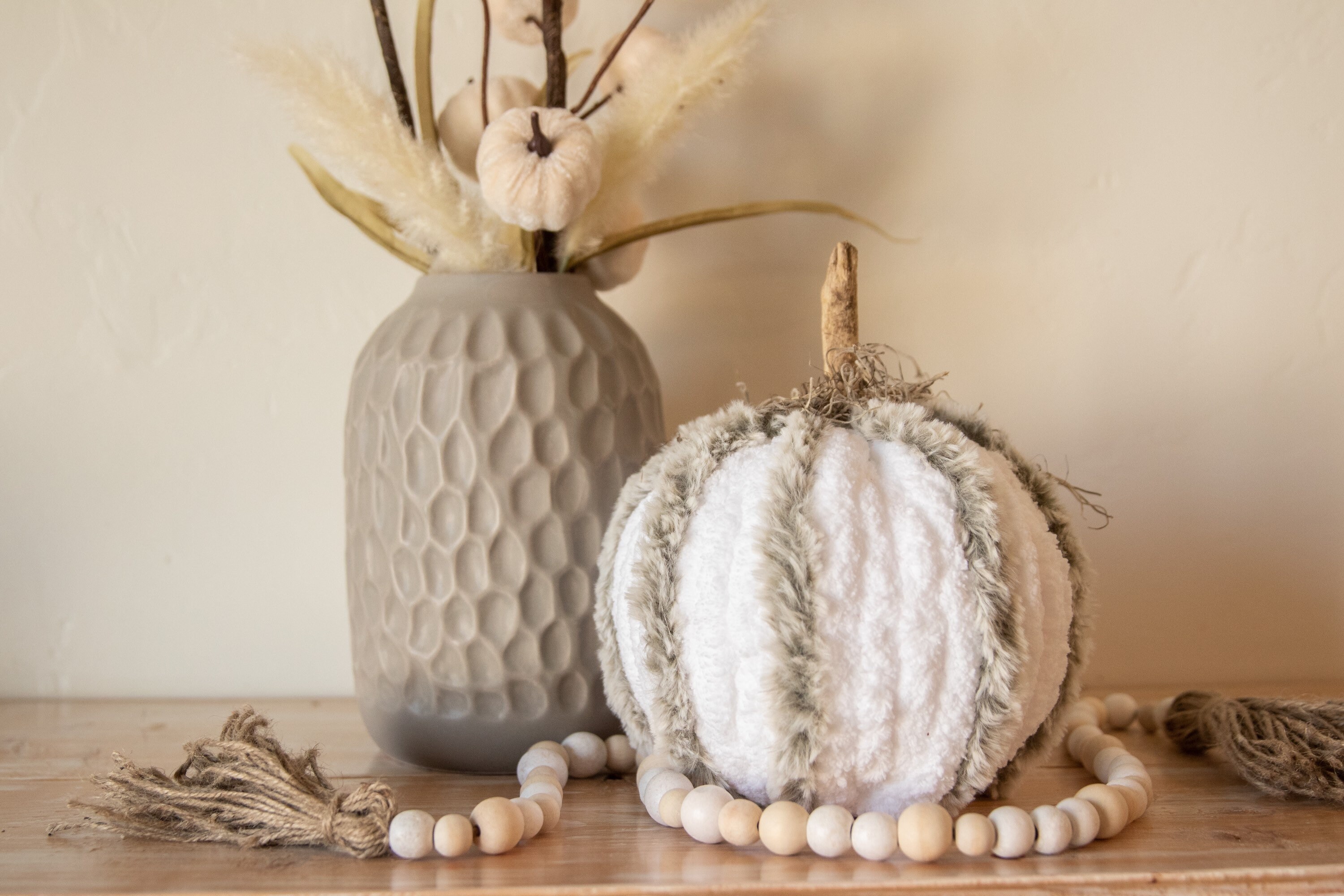 Chunky Yarn Pumpkin Fall Pumpkins Fall Pumpkin - Etsy