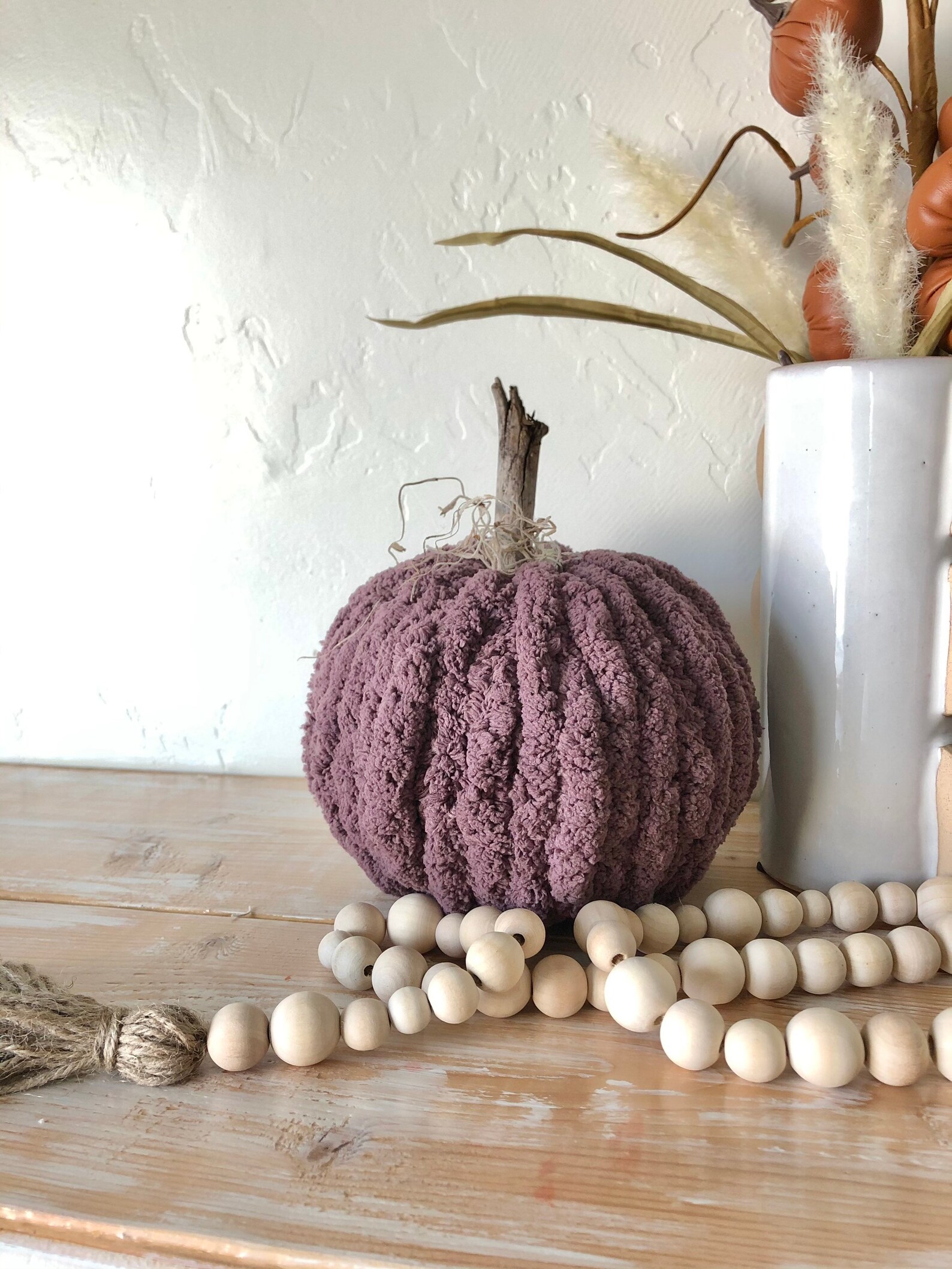 Fall Pumpkin Yarn Pumpkin Fall Decorations Pumpkin - Etsy