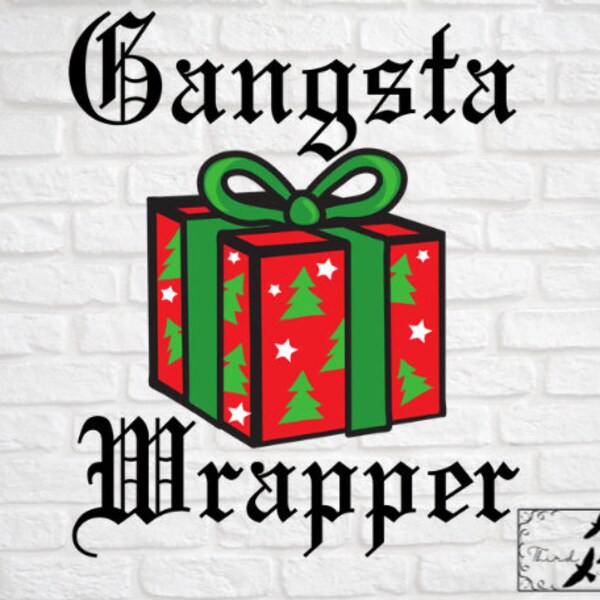 Gangsta Wrapper Svg - Etsy