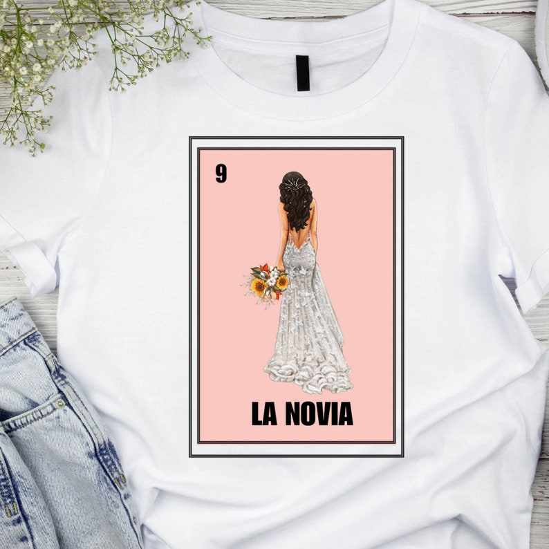 Loteria Bride and Groom El Novio La NOVIA - Etsy