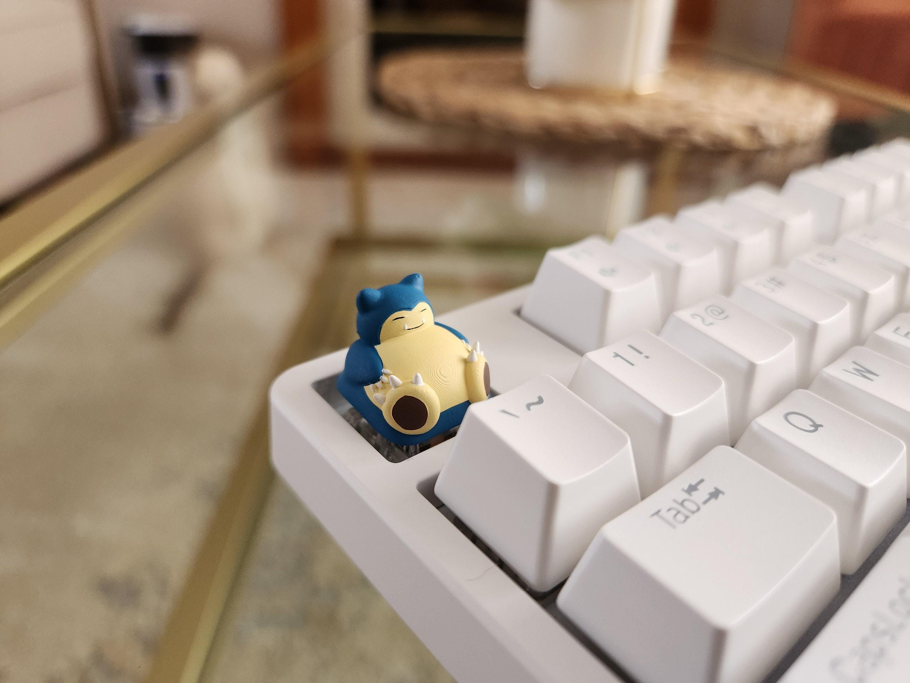 Anime Sno.rlax Keycap - Hand Painted Cute Keycap Designs, Keycap Decor ...