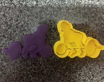 Bodybuilder Cookie Cutter Fast Shipping Sharp Edges - Etsy