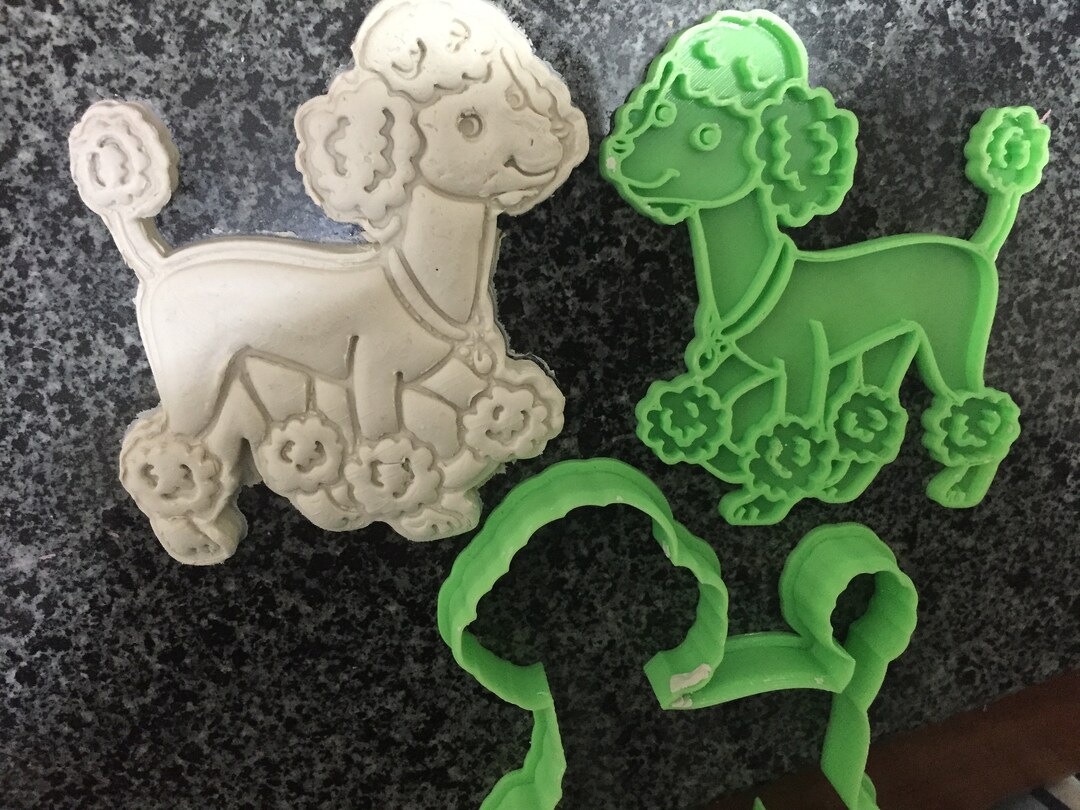 Cute Poodle Cookie Cutter Embosser - Etsy