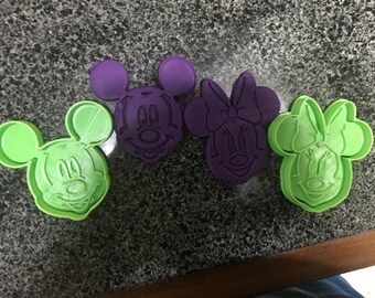 Minnie Mouse Cookie Embosser - Etsy