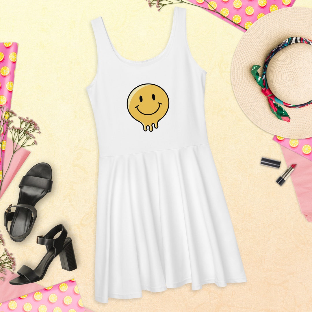 Smiley Skater Dress - Etsy
