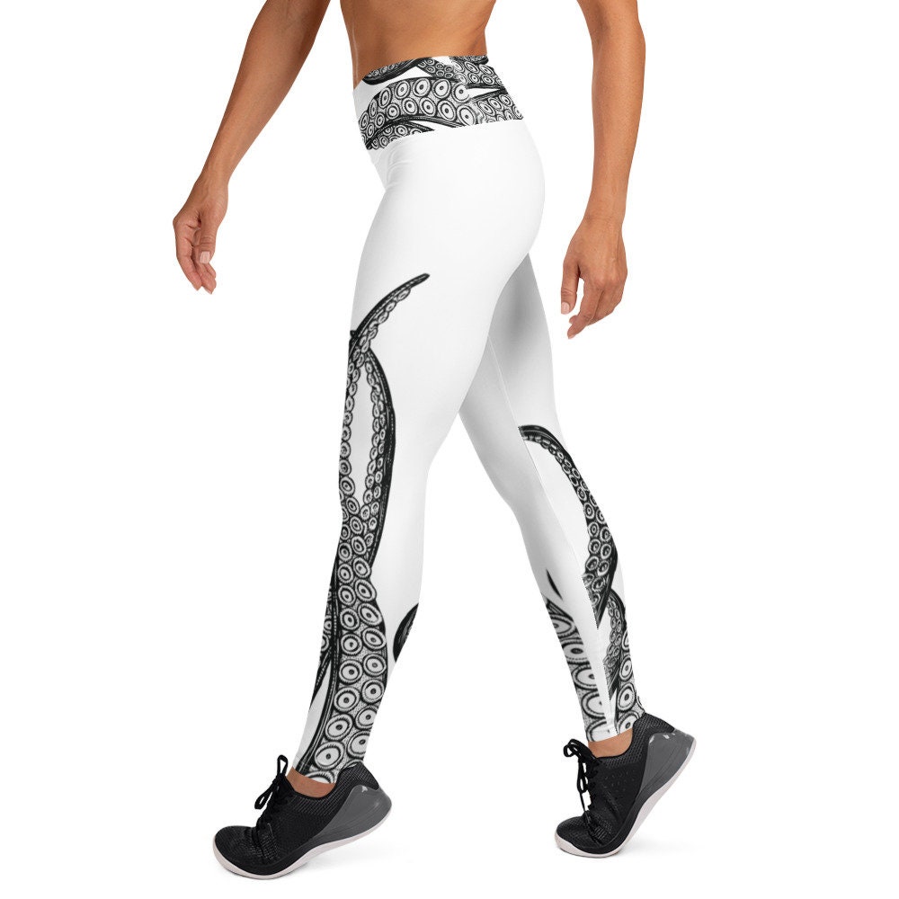 Kraken (octopus) Yoga Leggings - Etsy