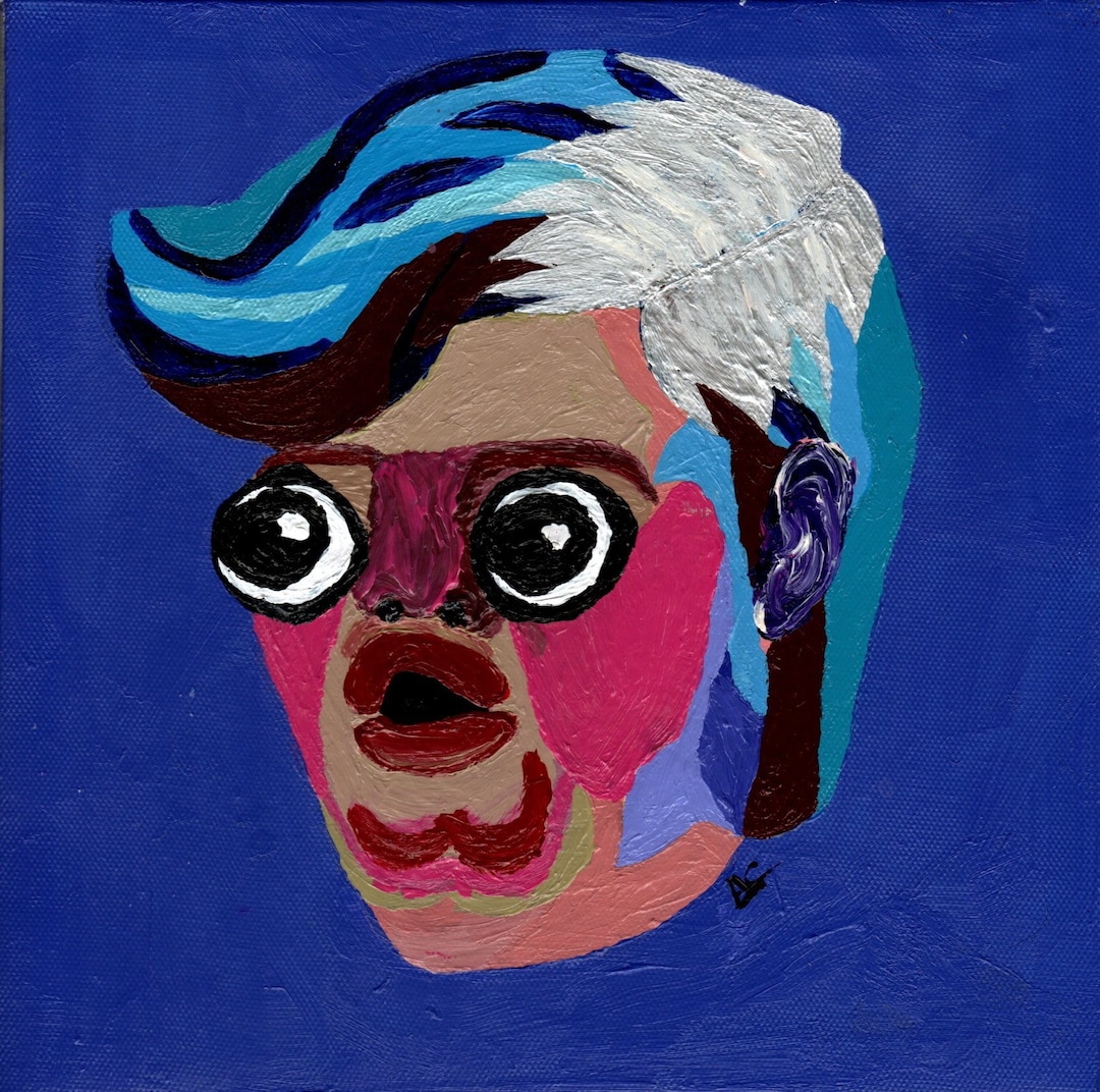 Very Surprised Blue Dude! Support a Weird Black Artist and Black Owned ...