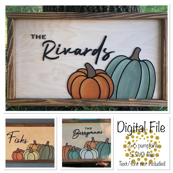Family Fall Sign - Etsy