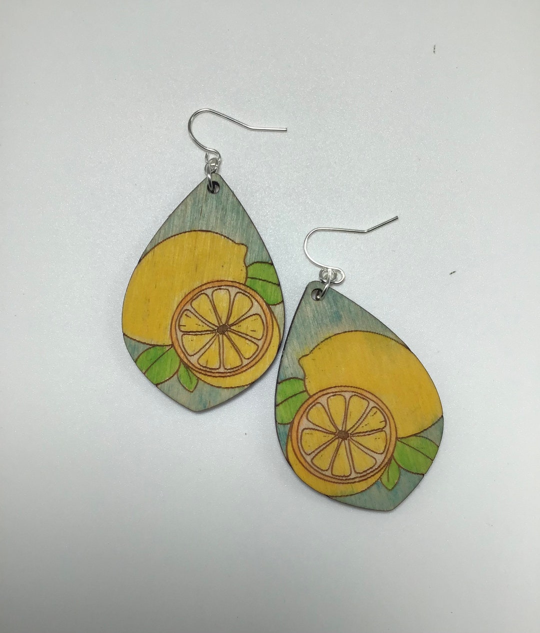Lemon Earring Svg/laser Earring Svg/wood Earring File/summer Earring ...