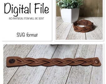 SVG Bracelet Bundle Leather Jewelry Leather Bracelets - Etsy