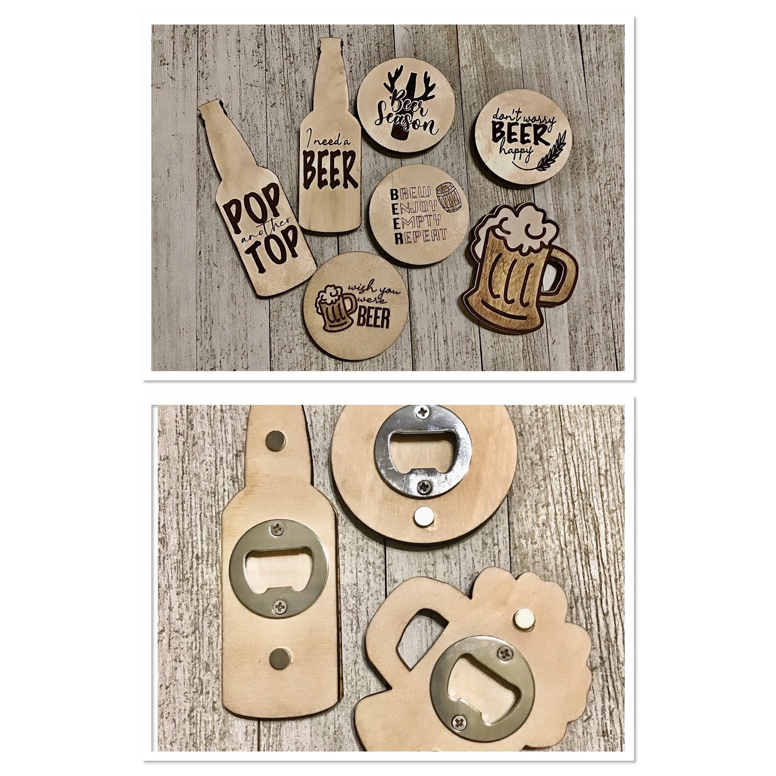 Beer Bottle Opener SVG/ Bottle Opener Laser File/ Bottle - Etsy