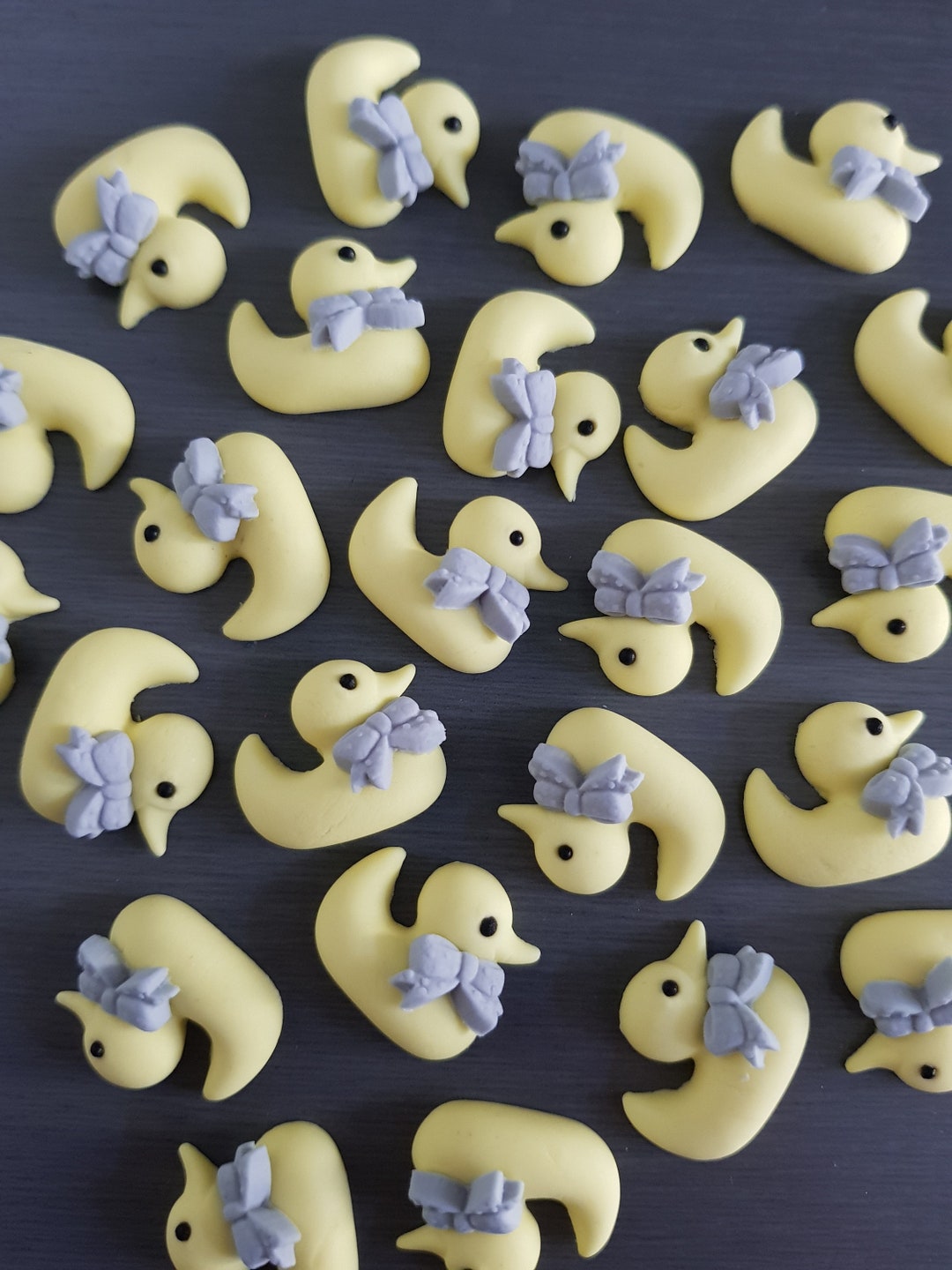 6 X Duck mini Cupcake Toppers Baby Duck Cupcake - Etsy