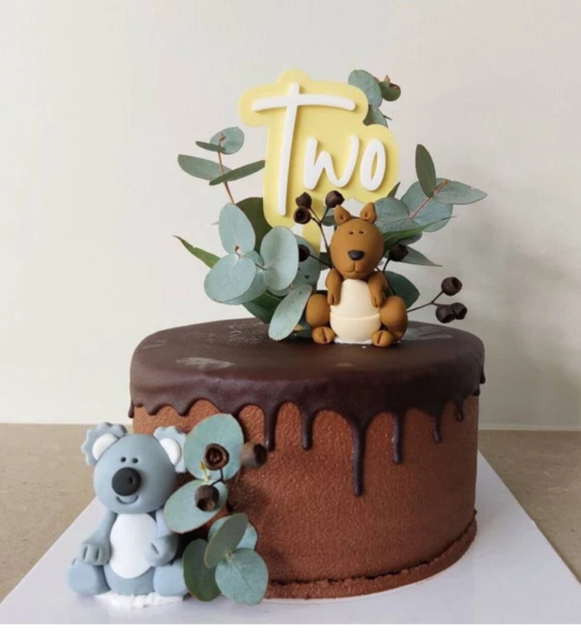 Australiana Cake Toppers Australian Native Fondant Cake | Etsy Australia