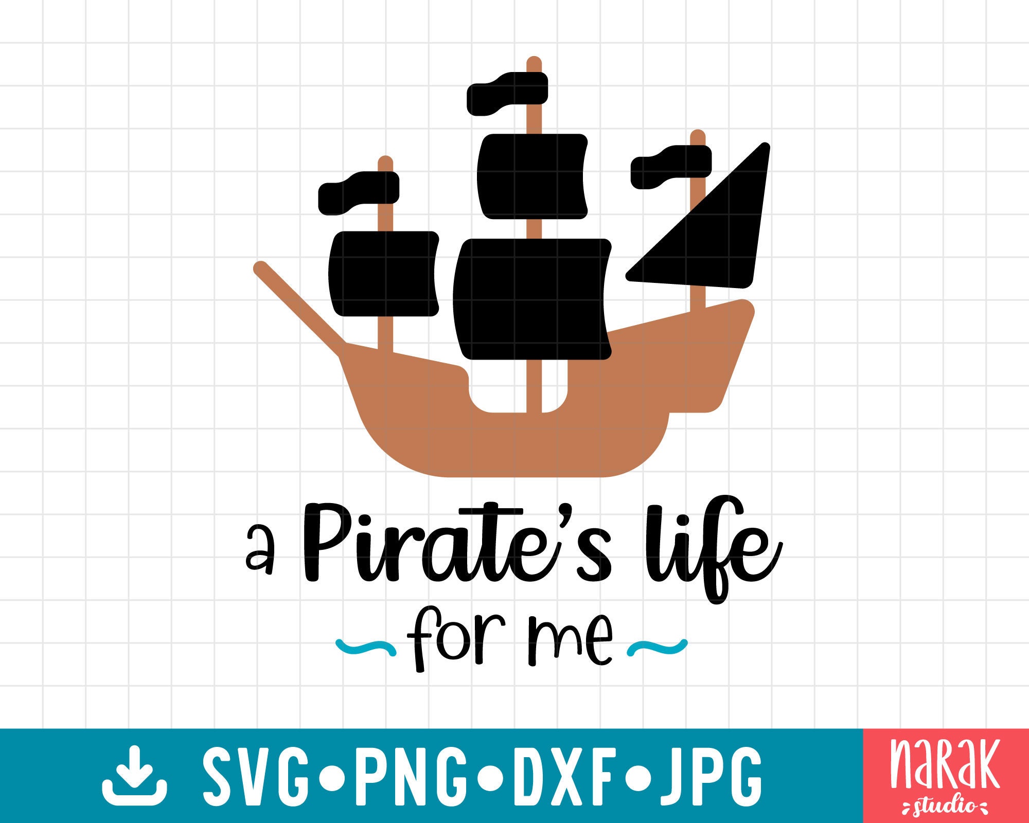 A pirates life for me svg pirate svg pirates svg maritime | Etsy