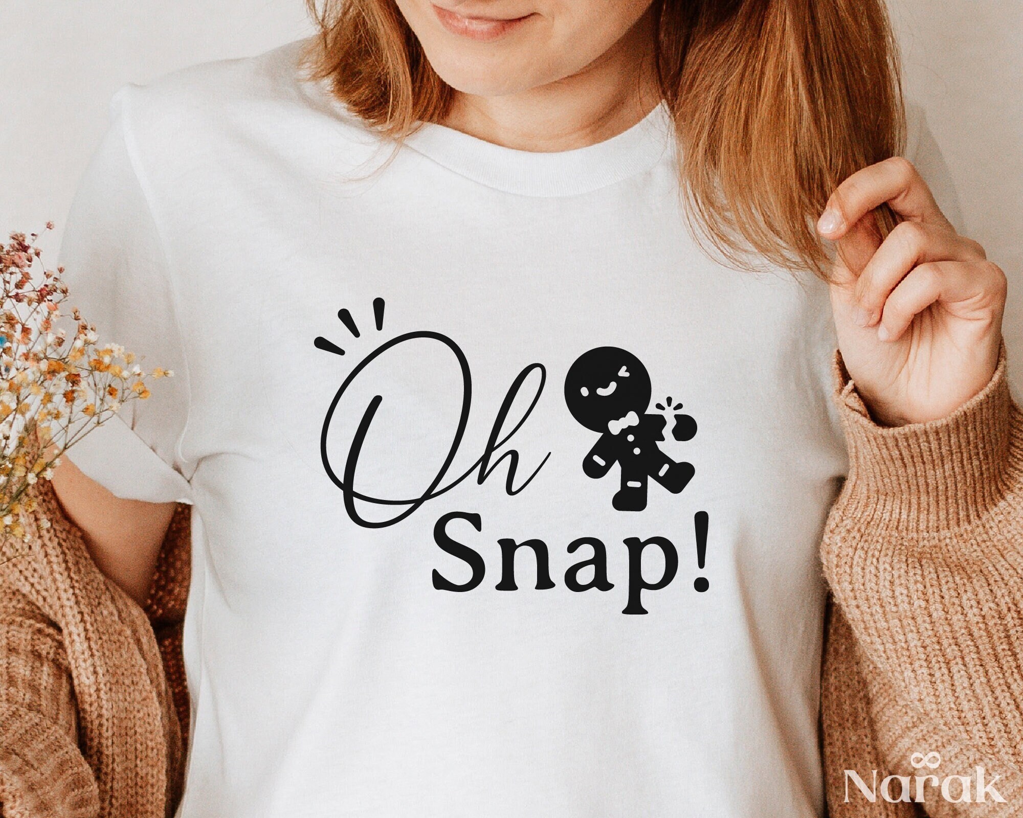 Oh Snap SVG PDF PNG Ginger Bread Svg Gingerbread Man Svg - Etsy