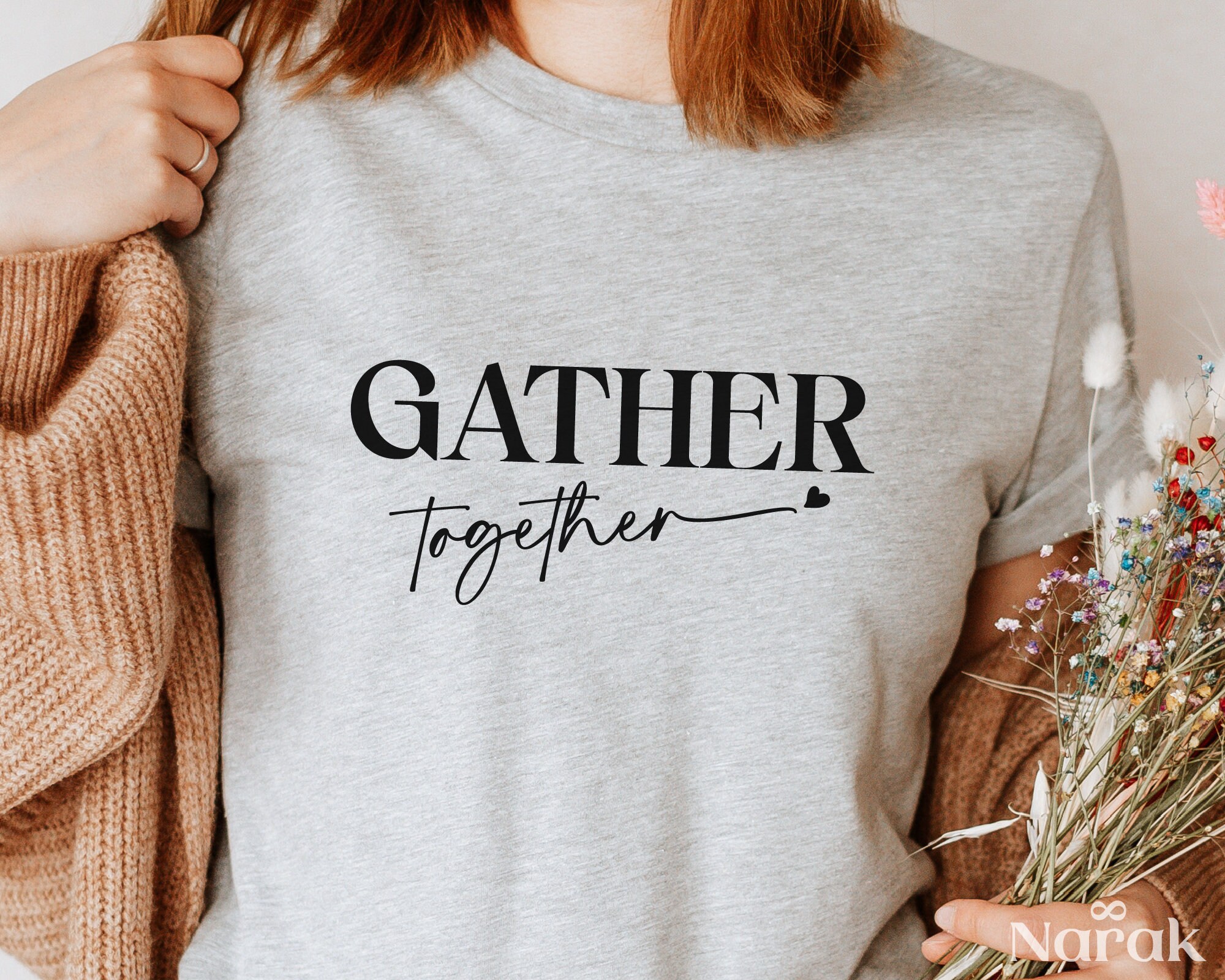 Gather Together SVG PDF PNG, Thanksgiving Svg, Hello Fall Svg, Gather ...