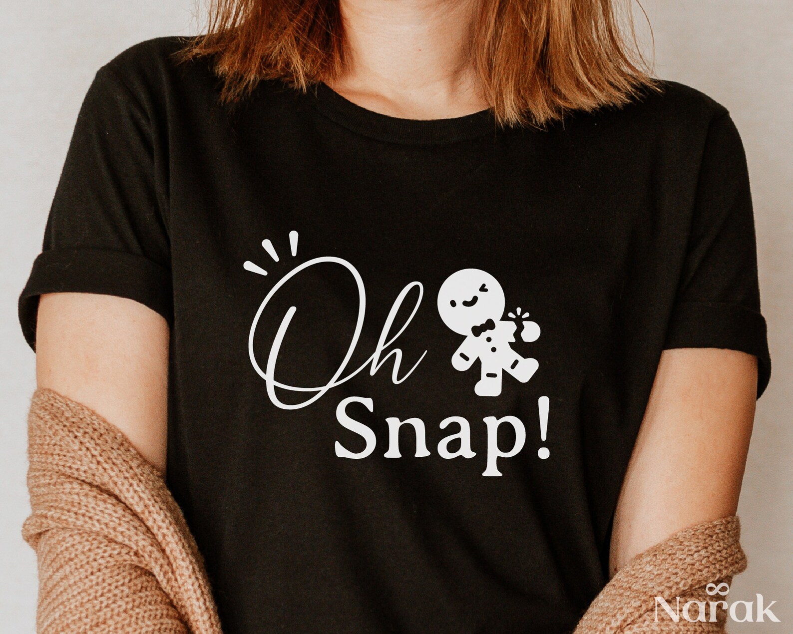 Oh Snap SVG PDF PNG Ginger Bread Svg Gingerbread Man Svg - Etsy