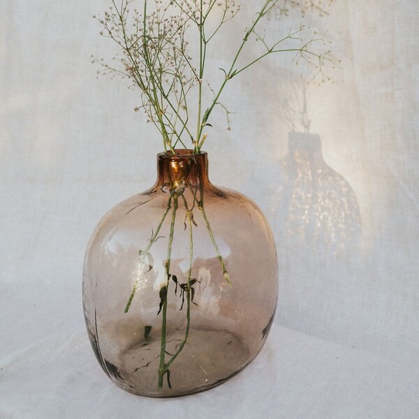 Glass Sphere Vase - Etsy
