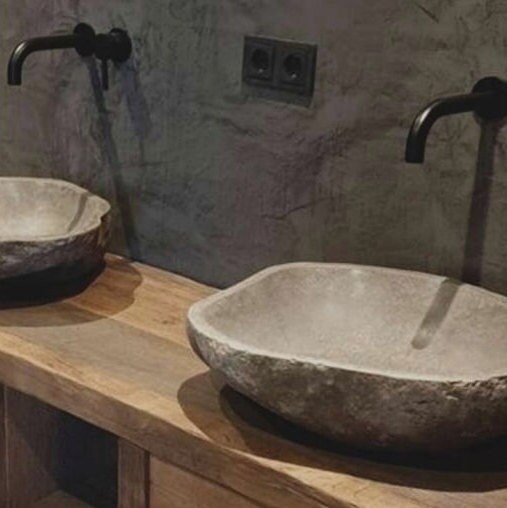 Rio Natural River Stone Vessel Sink Washbasin. High Quality 100% ...